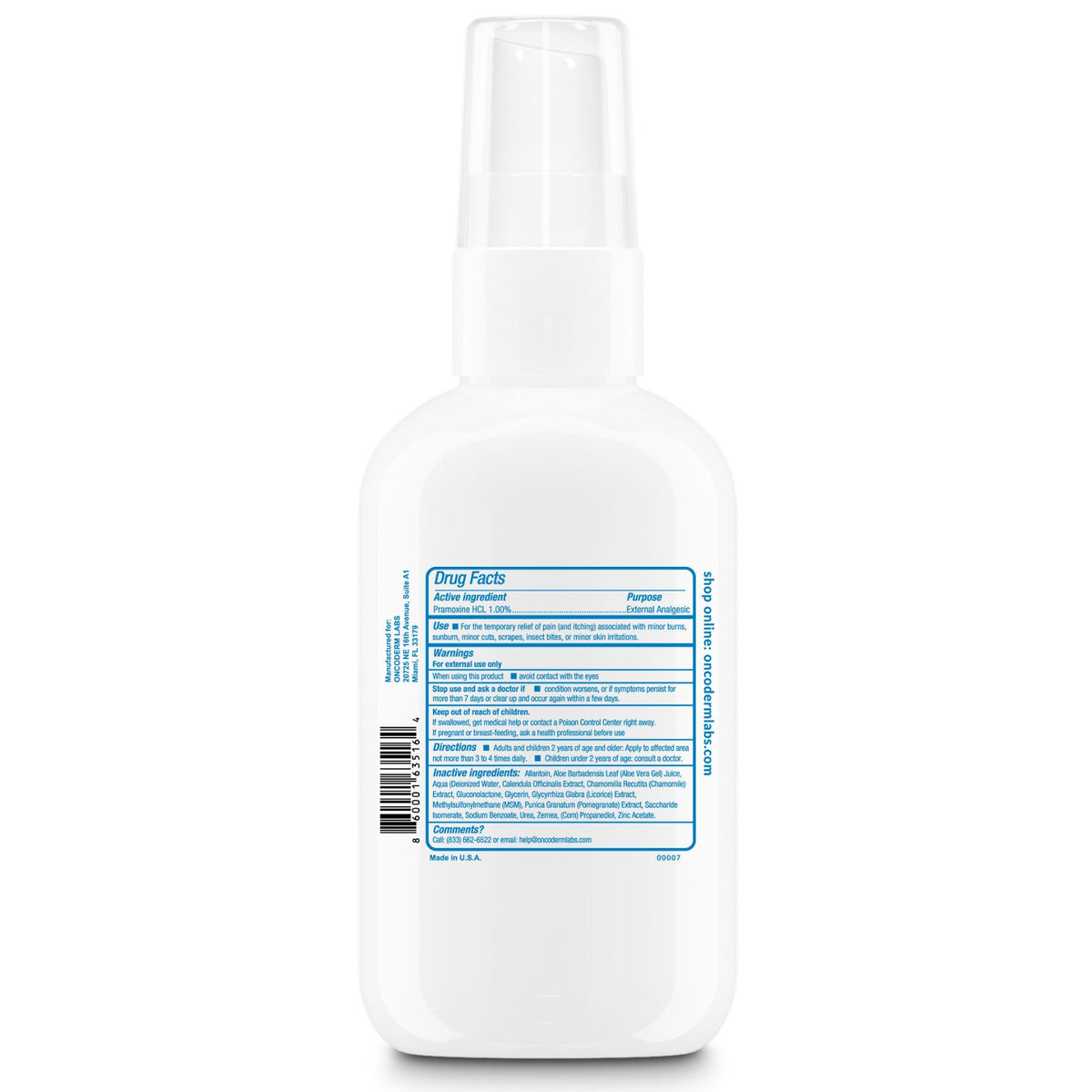 ItchRx® Spray – Oncoderm Labs